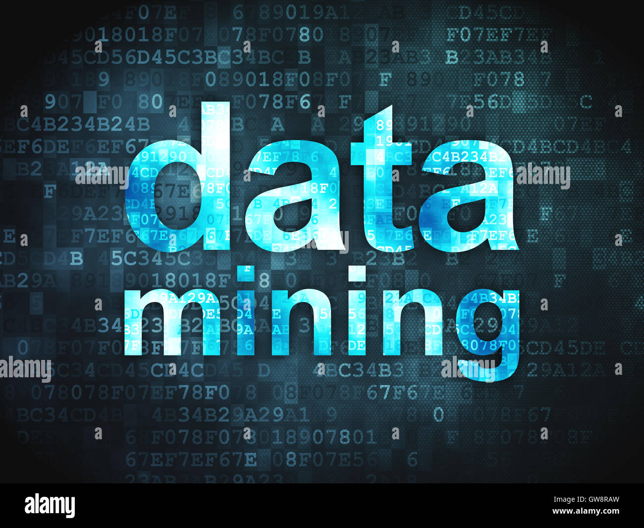 Data concept: Data Mining on digital background Stock Photo - Alamy