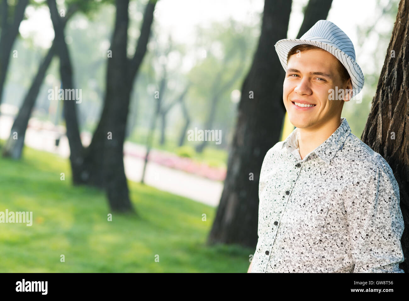 portrait of a young man Stock Photo - Alamy