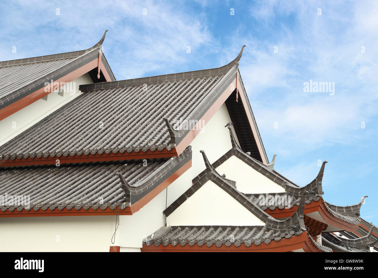 Chinese Traditional Pagoda Style Roof Building High Resolution Stock ...