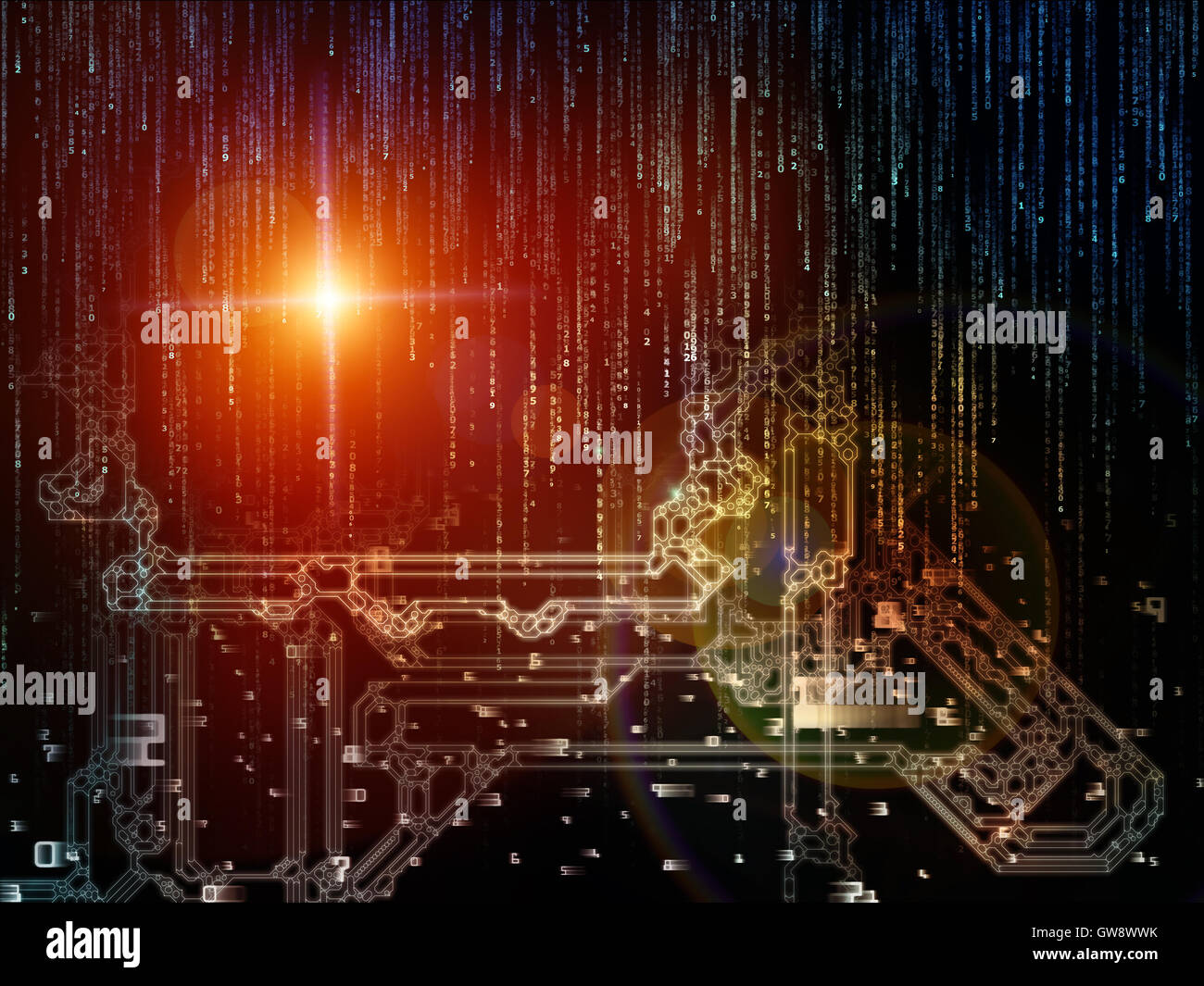 Space Division Composition Stock Photo - Alamy