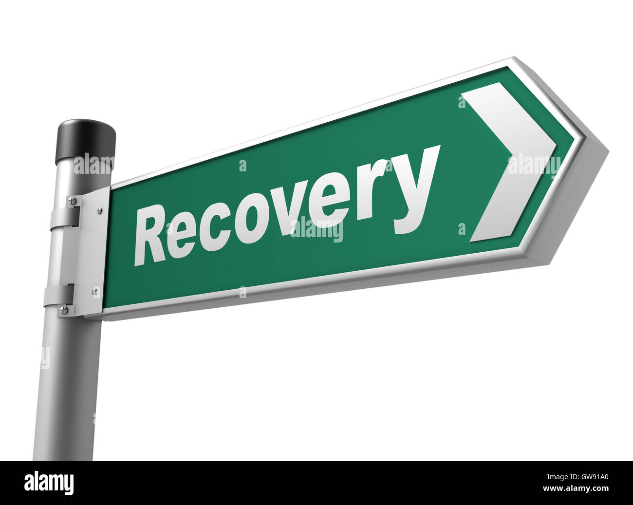 Recession recovery sign hi-res stock photography and images - Alamy