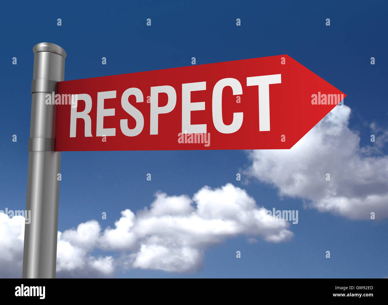 Respect Road Sign