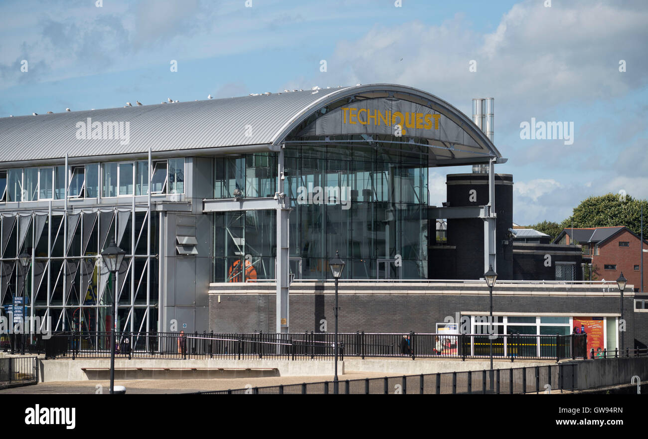 Techniquest Science Museum at Cardiff Bay, South Wales Stock Photo - Alamy