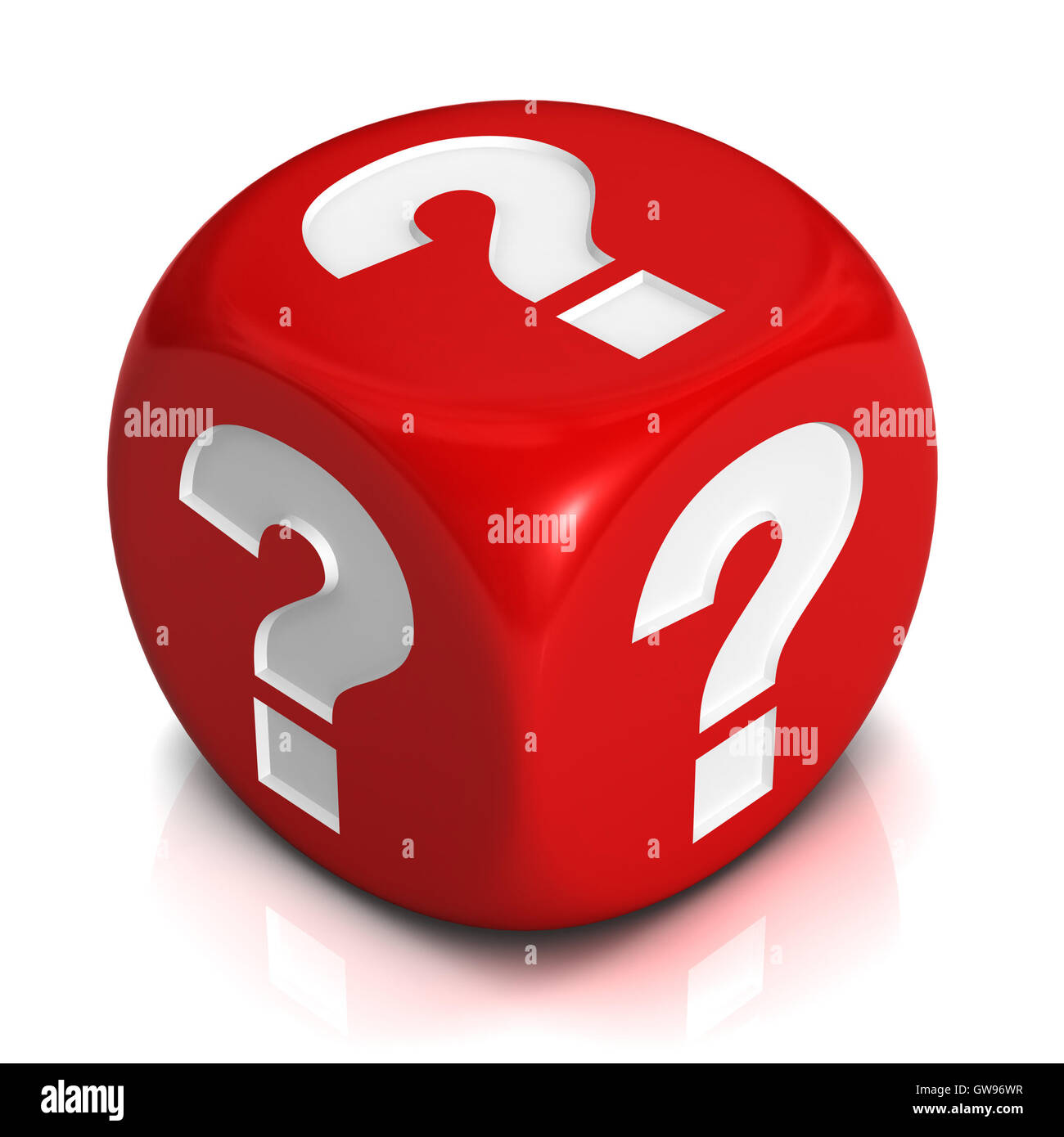 Dice question mark symbol isolated hi-res stock photography and images ...