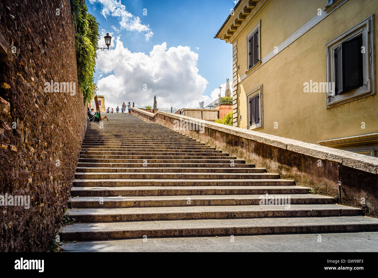 Old roman stairway hi-res stock photography and images - Alamy