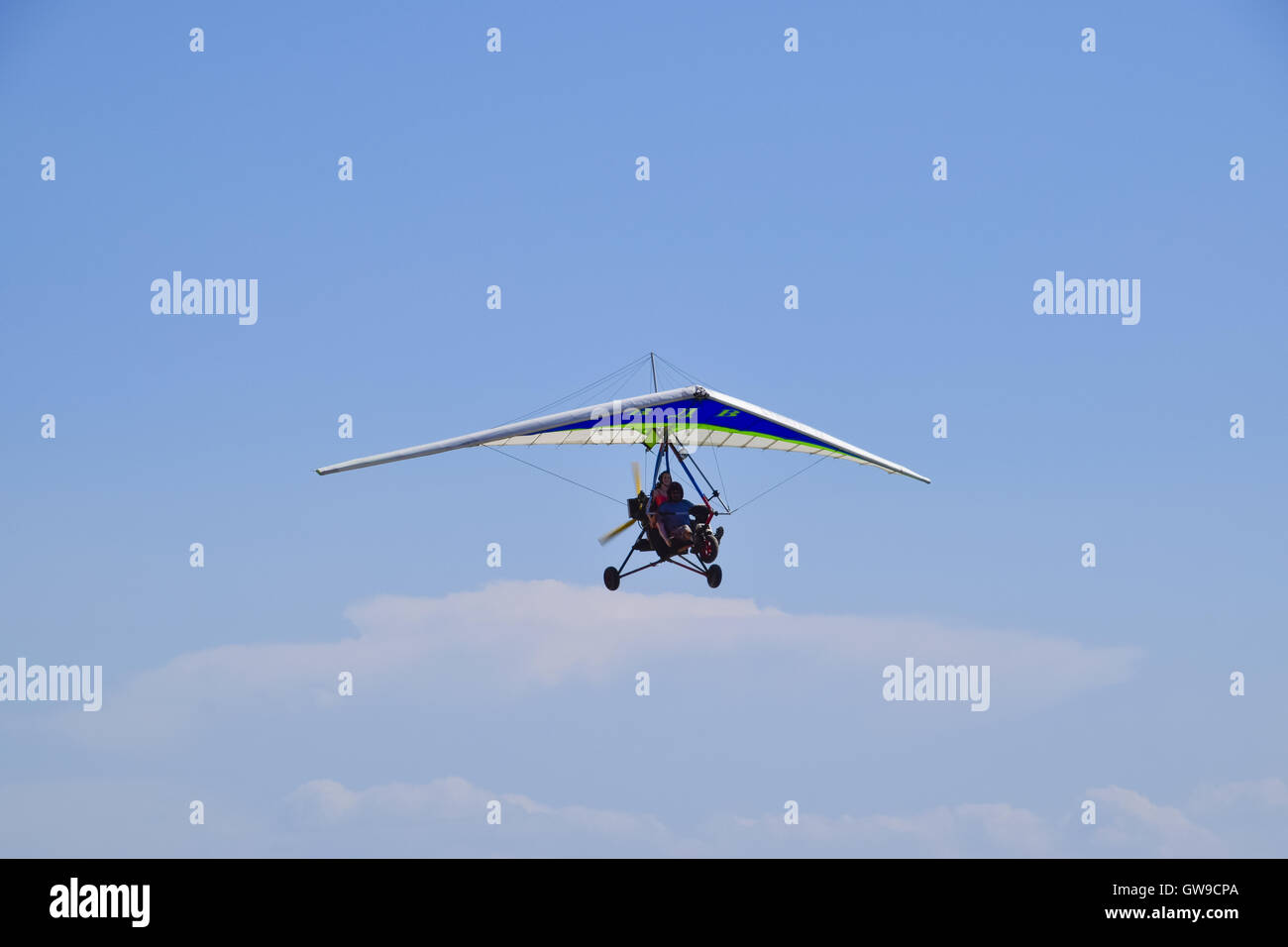Pilot flying ultralight trike hi-res stock photography and images - Alamy
