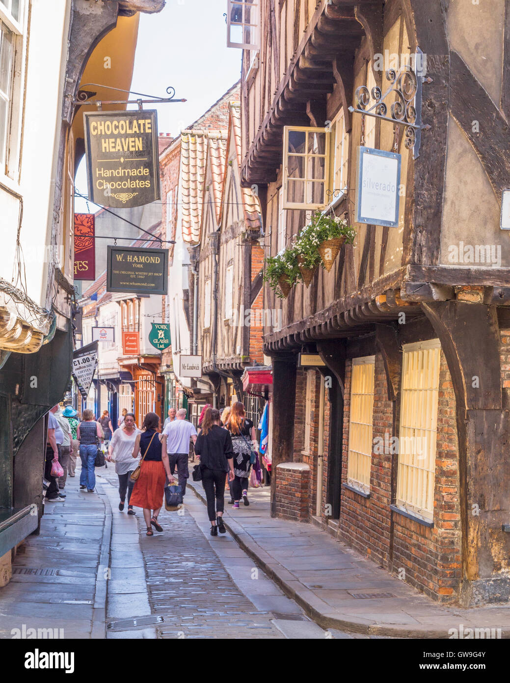 The Shambles is an ancient street in York, England, which has ...