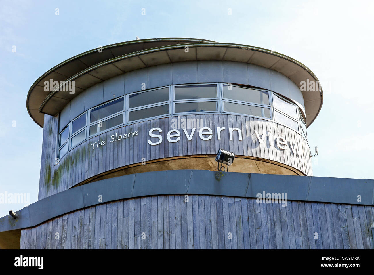 The Sloane Severn Trent observatory tower at the Wildfowl and Wetlands ...