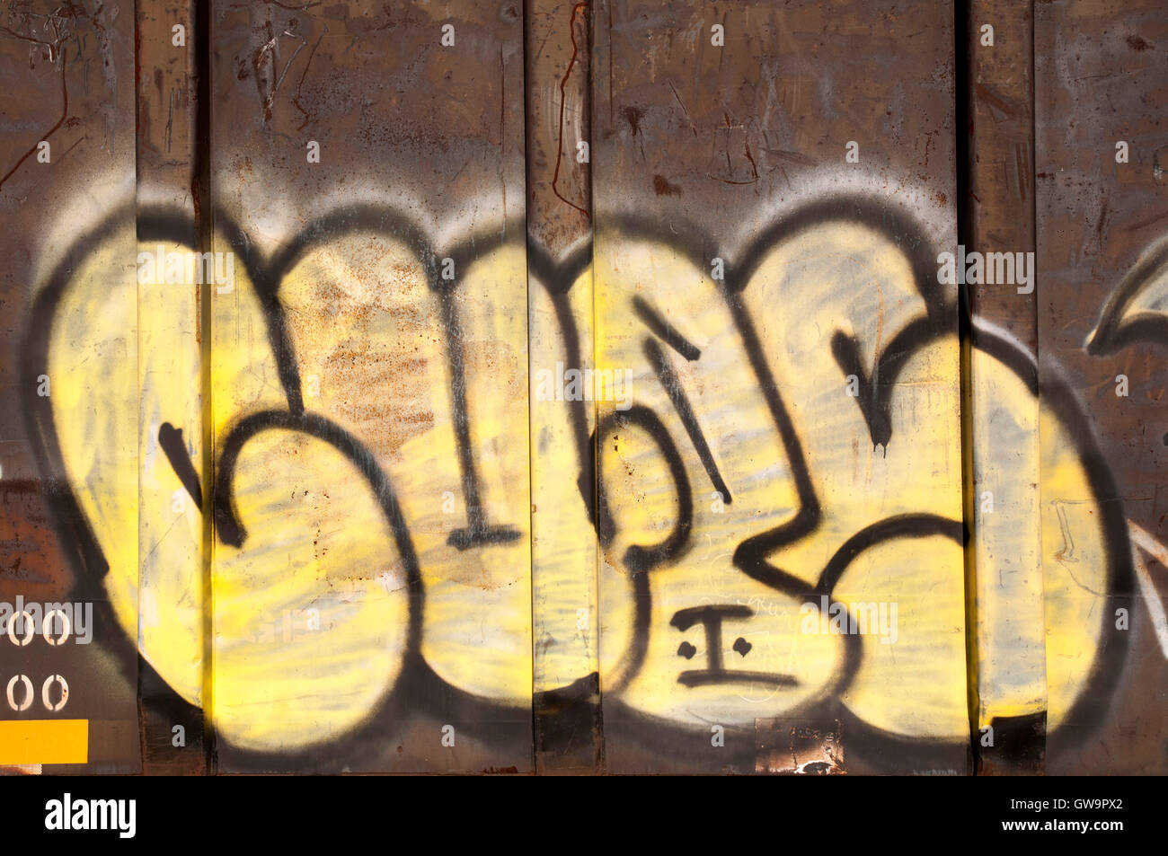 infrastructure Freight train carriages graffitti Prosper Texas rail ...