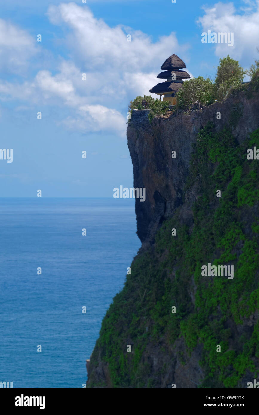 Hanging Cliff Temple Bali Stock Photo - Alamy