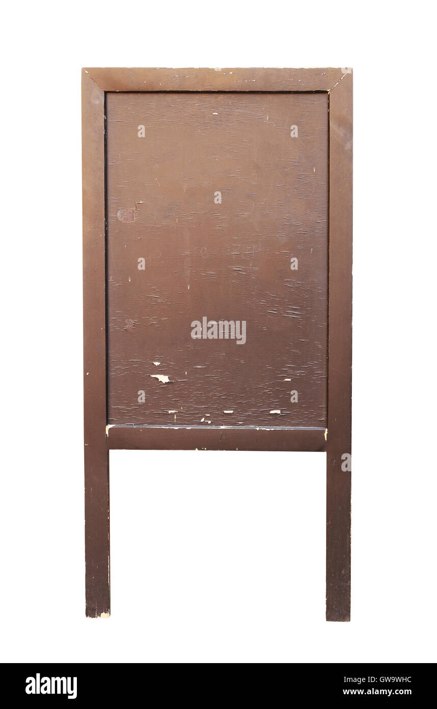 empty wooden sign Stock Photo - Alamy