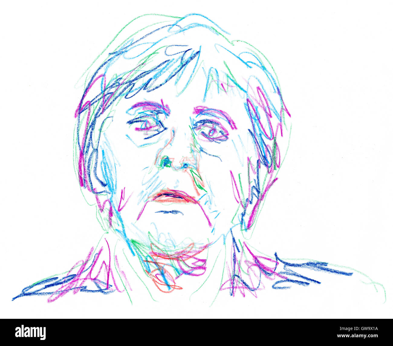 Angela merkel where Cut Out Stock Images & Pictures - Alamy