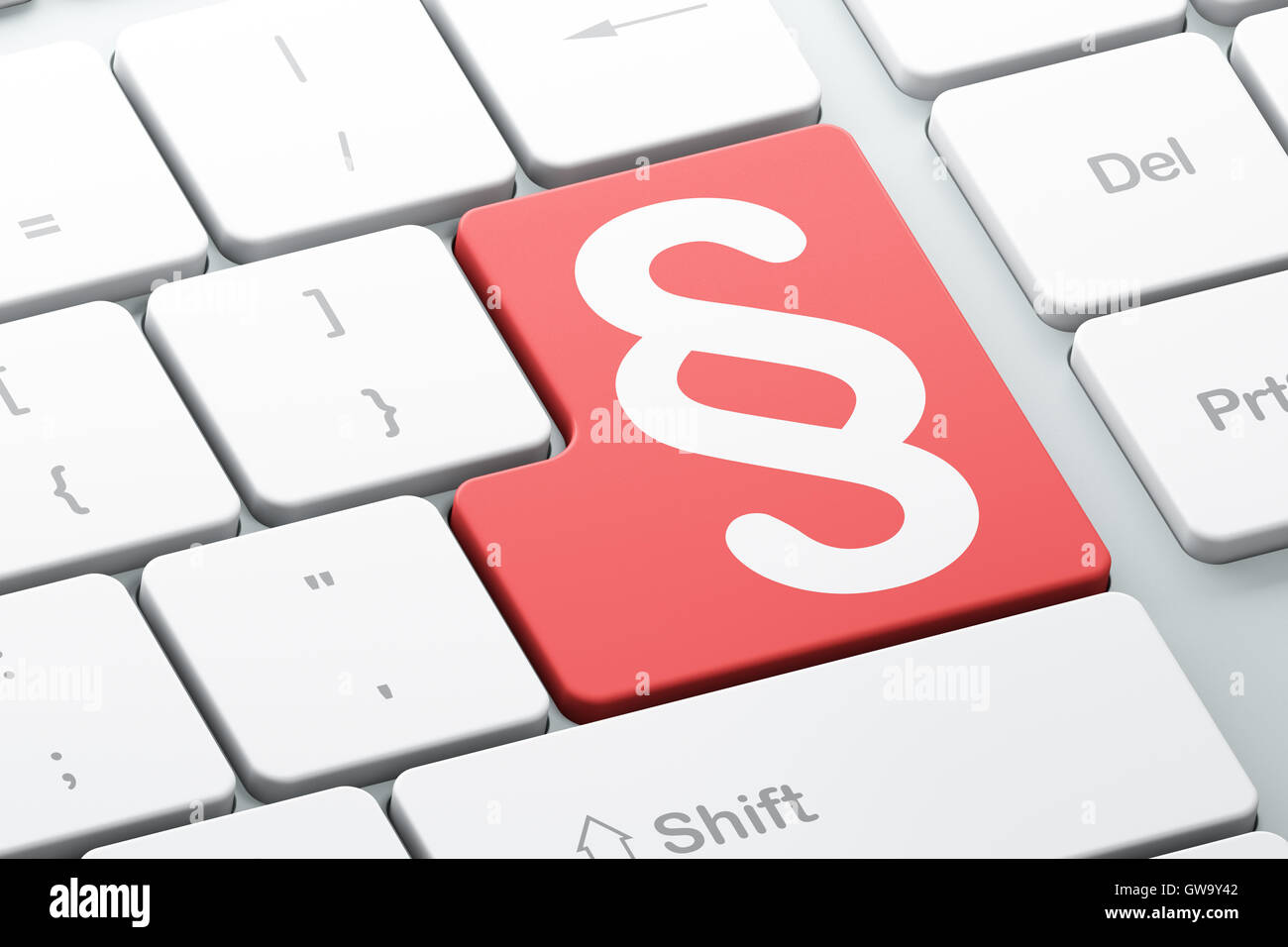 Paragraph symbol on computer keyboard hi-res stock photography and ...