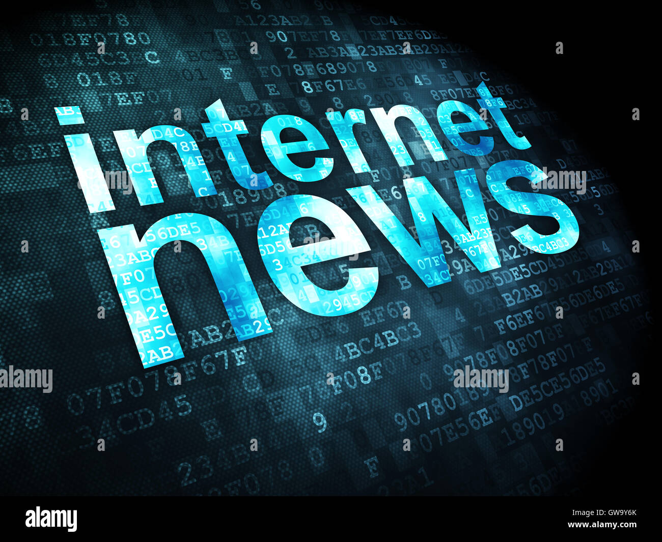 News concept: Internet News on digital background Stock Photo - Alamy