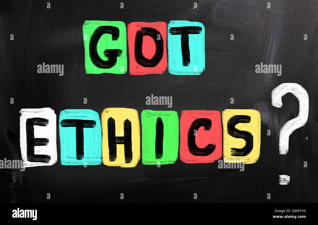 Code Of Ethics Stock Photo - Alamy