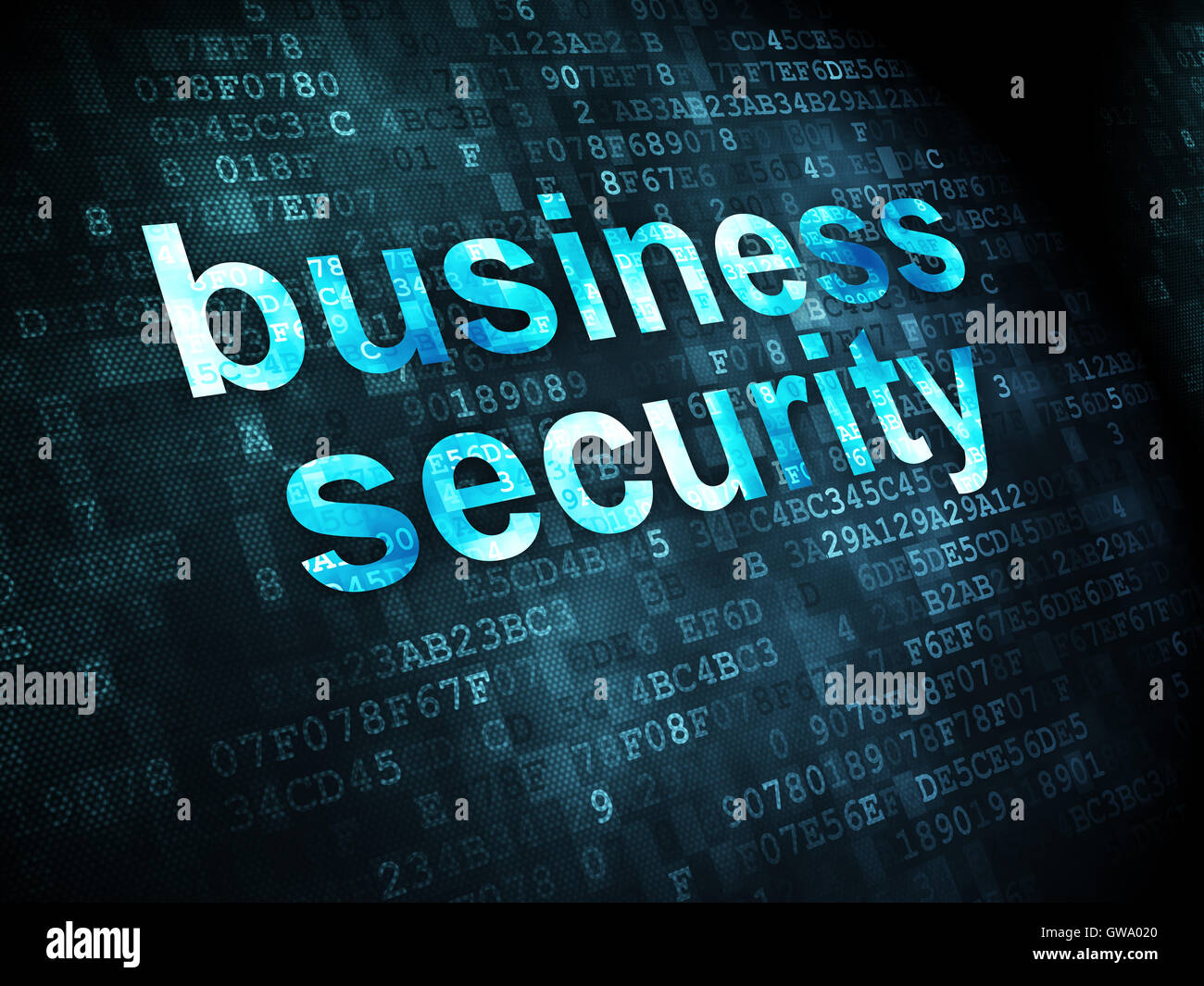Privacy concept: Business Security on digital background Stock Photo ...