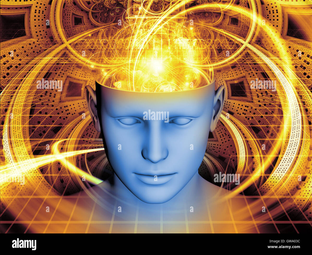 The mind metaphor hi-res stock photography and images - Alamy