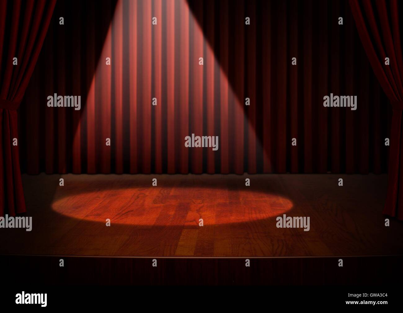 Empty Theatre Spotlight High Resolution Stock Photography and Images ...