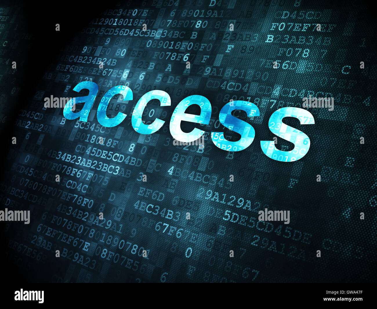 Safety concept: Access on digital background Stock Photo - Alamy