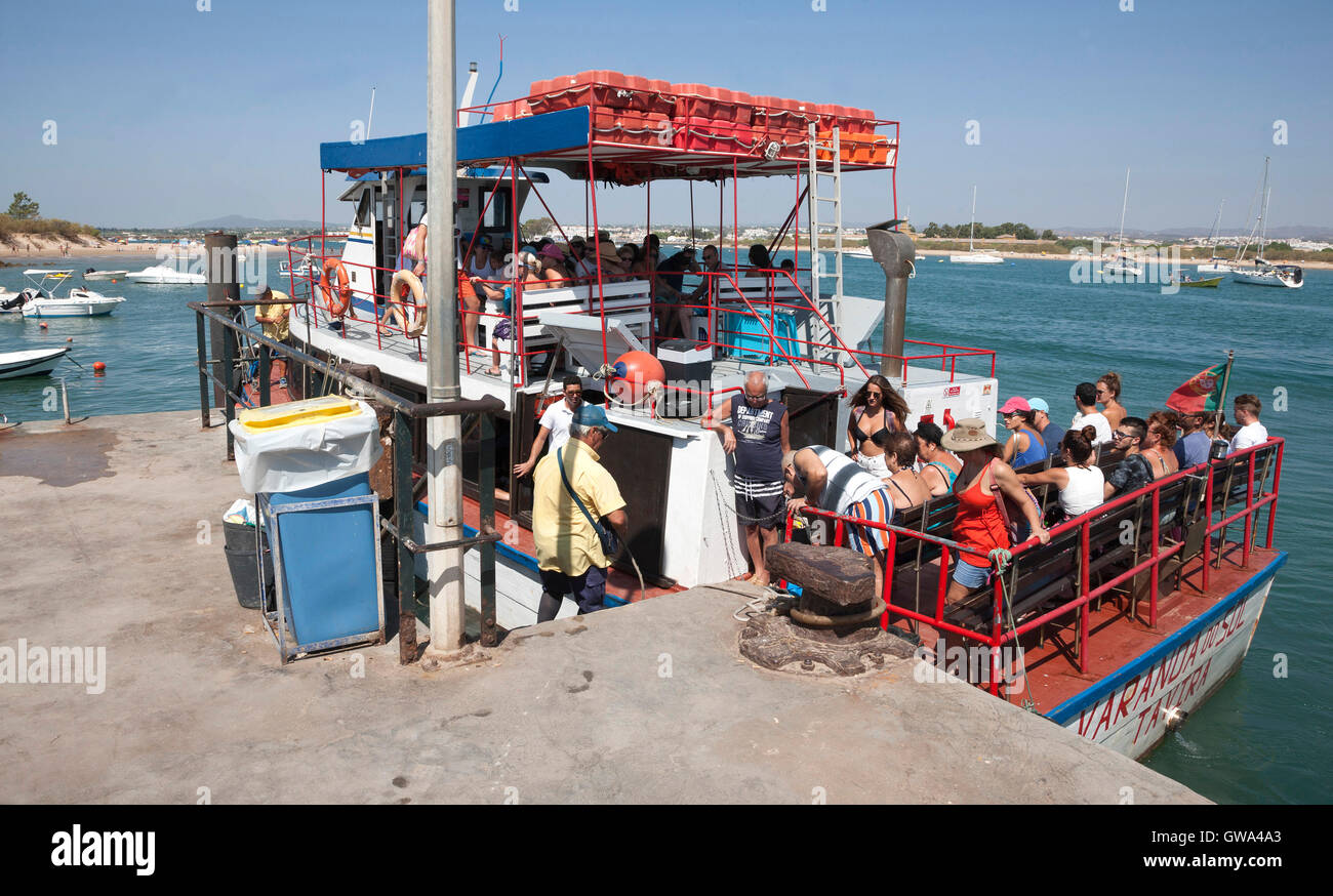 River ferry Algarve Portugal Stock Photo - Alamy
