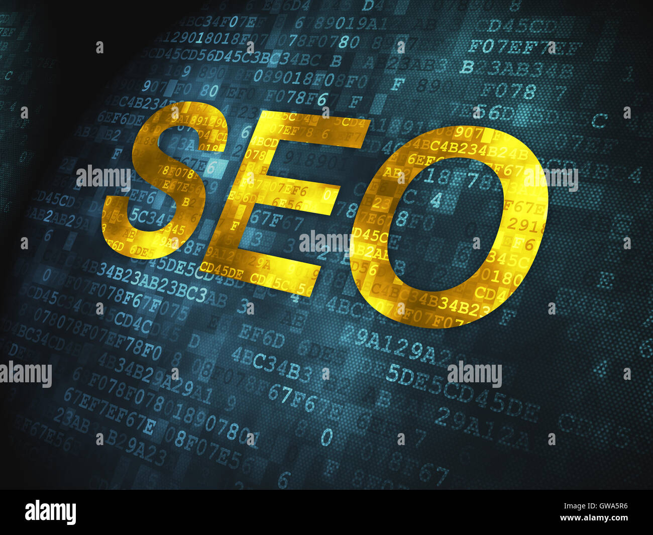Web design SEO concept: SEO on digital background Stock Photo - Alamy