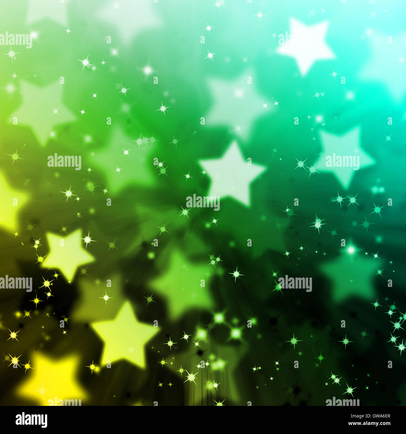 Blue neon glowing magical star hi-res stock photography and images - Alamy