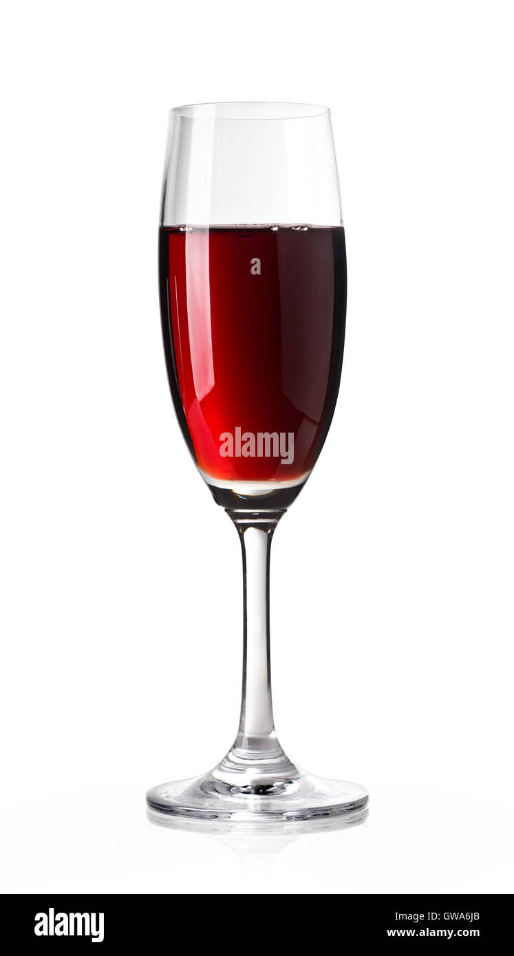 Red Wine in glass Stock Photo - Alamy