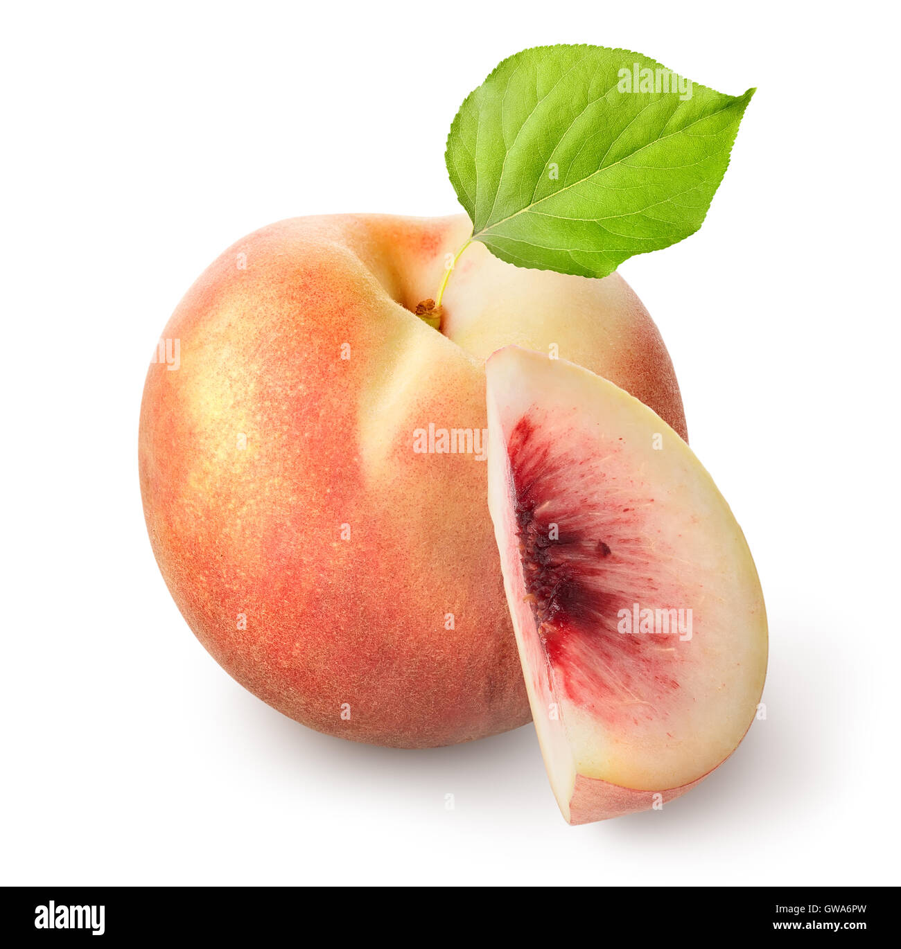 Peach cross section hi-res stock photography and images - Alamy
