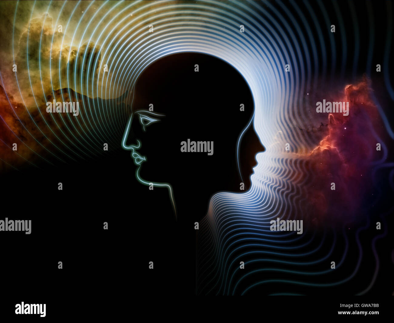 Paradigm of Human Mind Stock Photo - Alamy