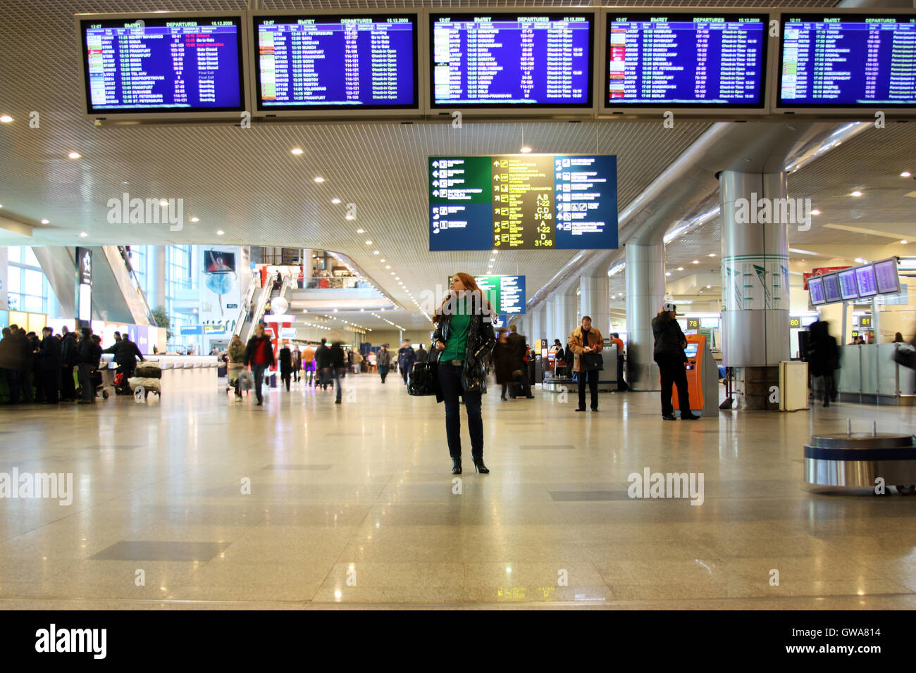 Domodedovo airport construction hi-res stock photography and images - Alamy