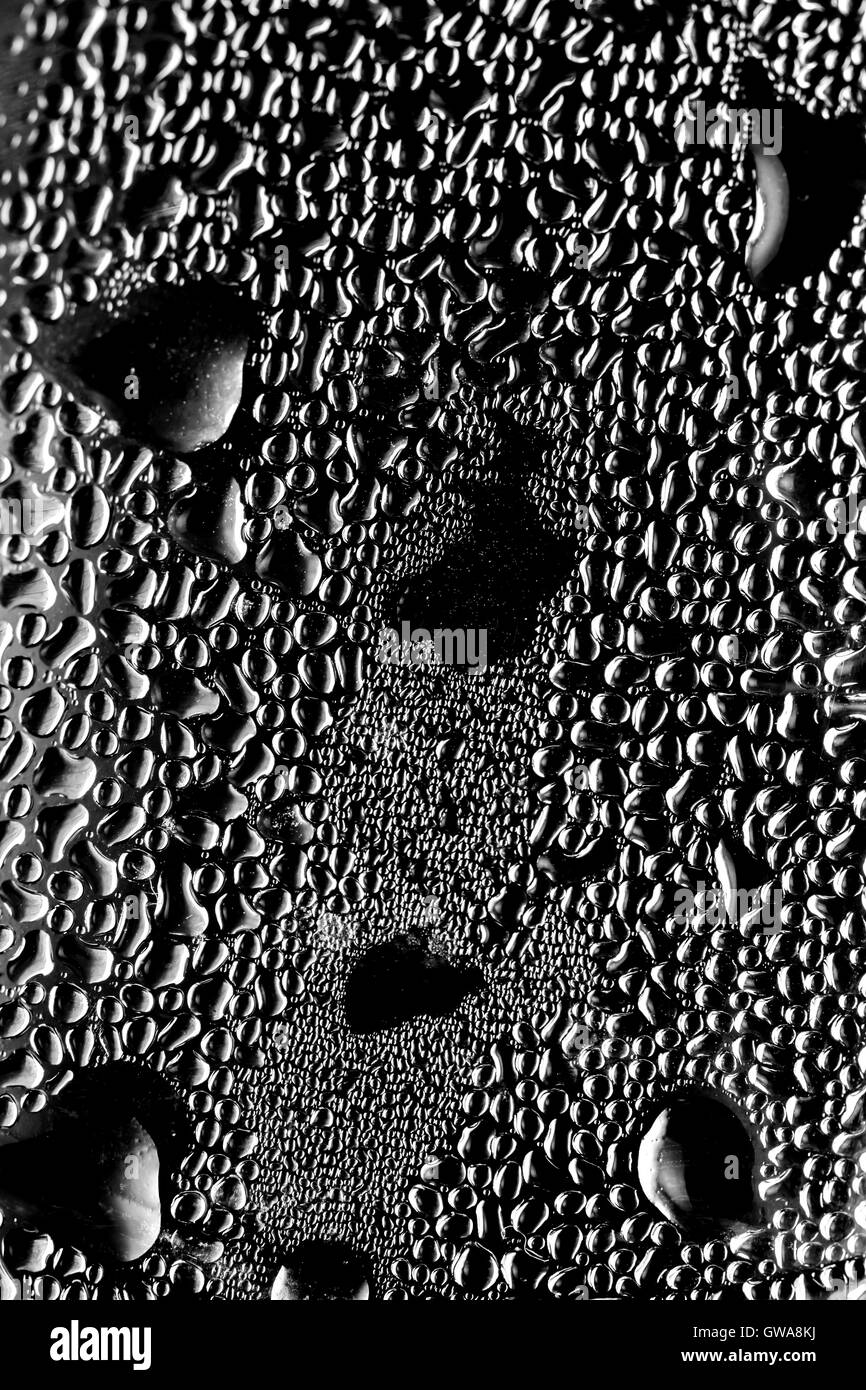 Condensation abstract Black and White Stock Photos & Images - Alamy