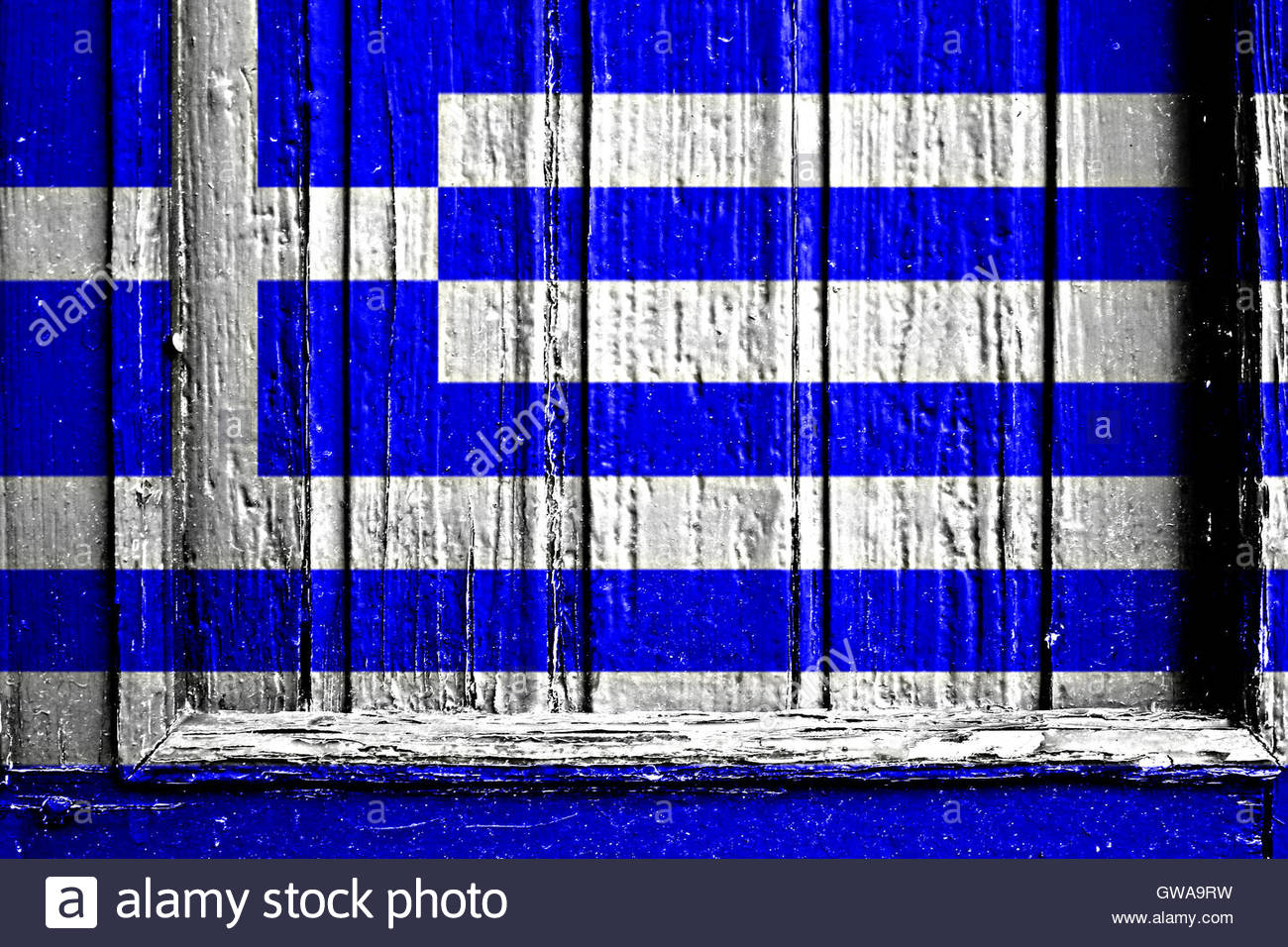 Greek Flag Old Stock Photos & Greek Flag Old Stock Images - Alamy