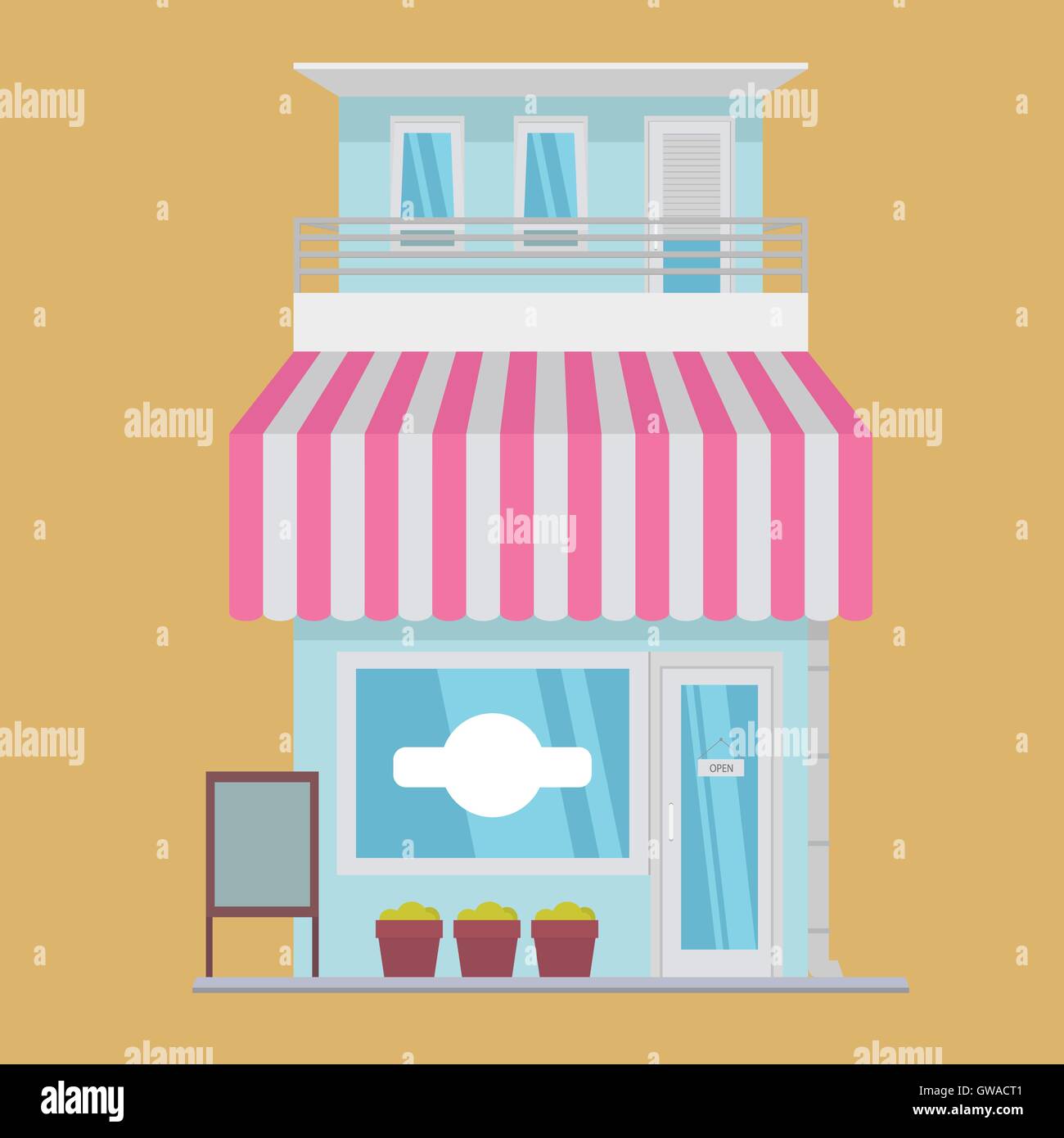 Mini so store Stock Vector Images - Alamy