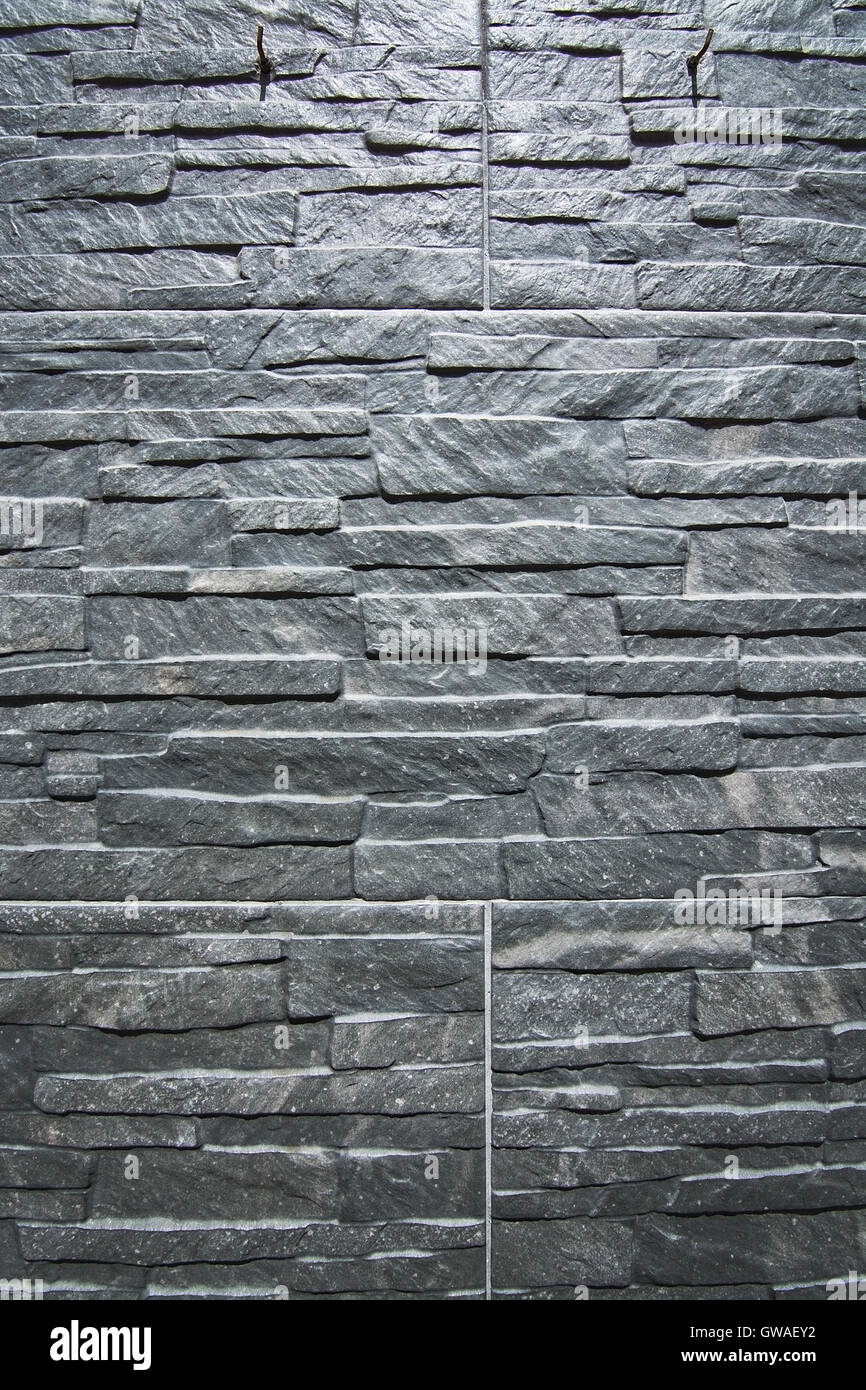 Black Slate Tile Texture