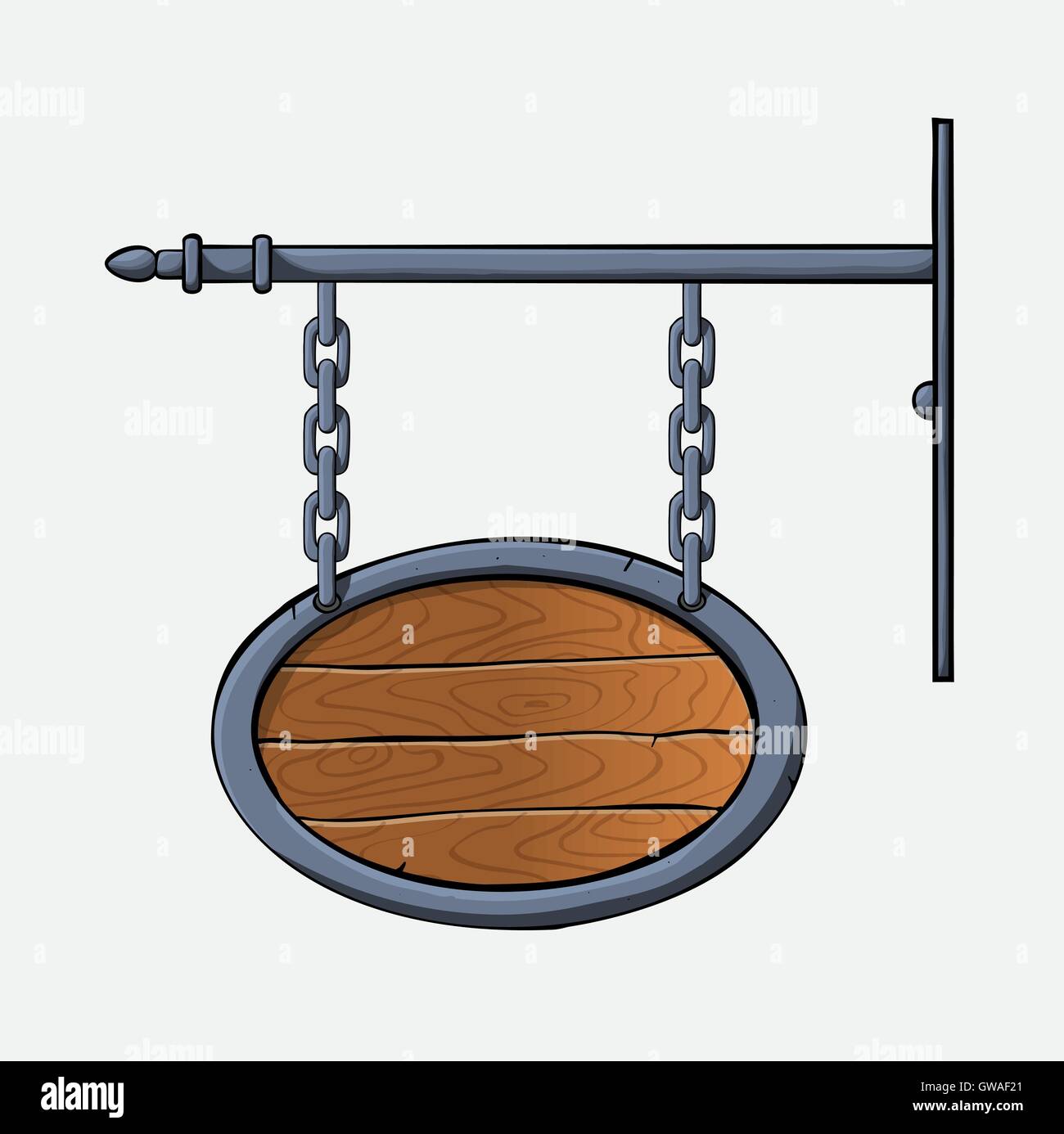 medieval wood sign Stock Vector Image & Art - Alamy