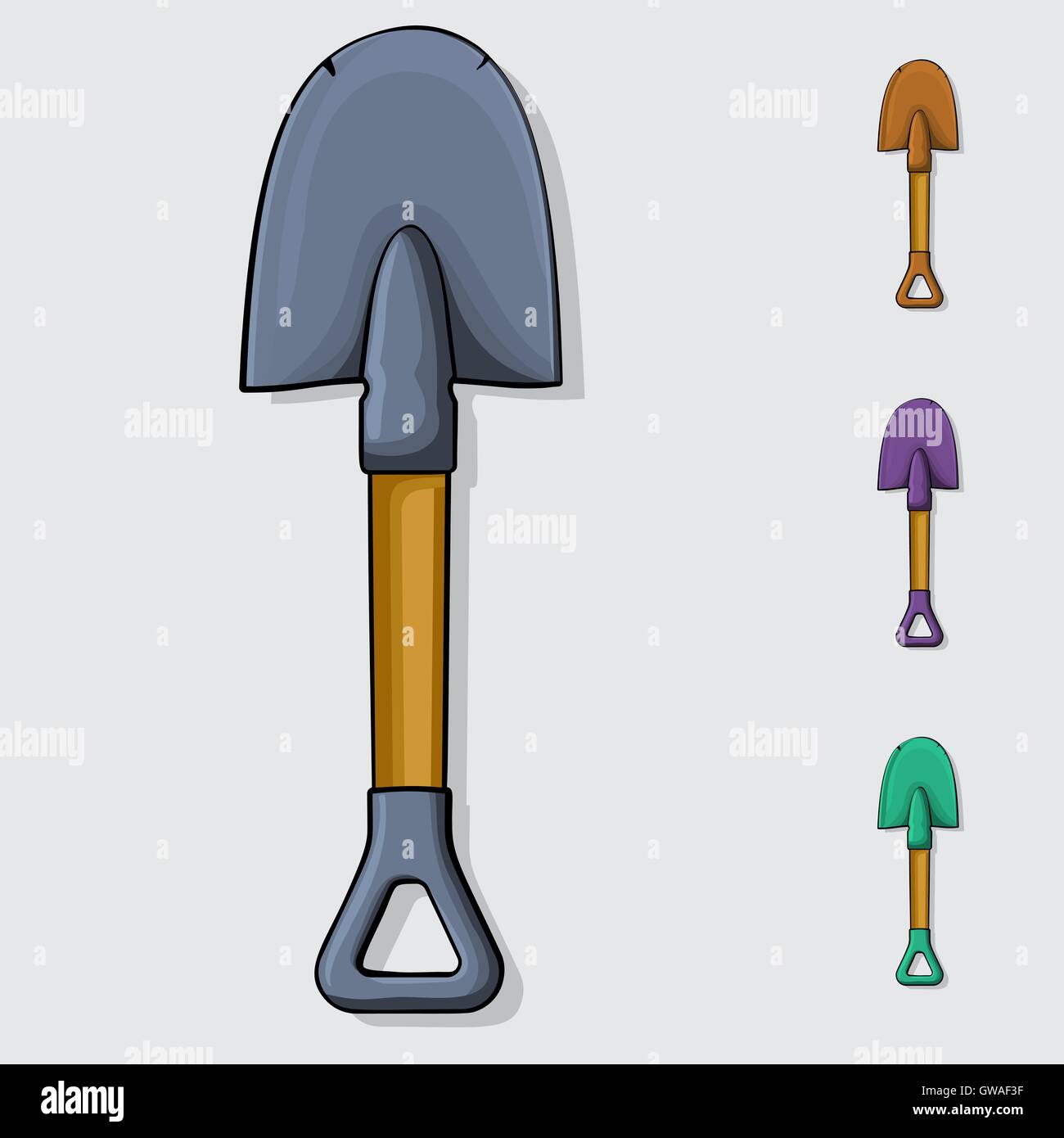 Cartoon Shovel Stock Photos & Cartoon Shovel Stock Images - Alamy