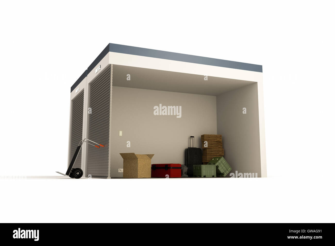 Temporary structure Cut Out Stock Images & Pictures - Alamy