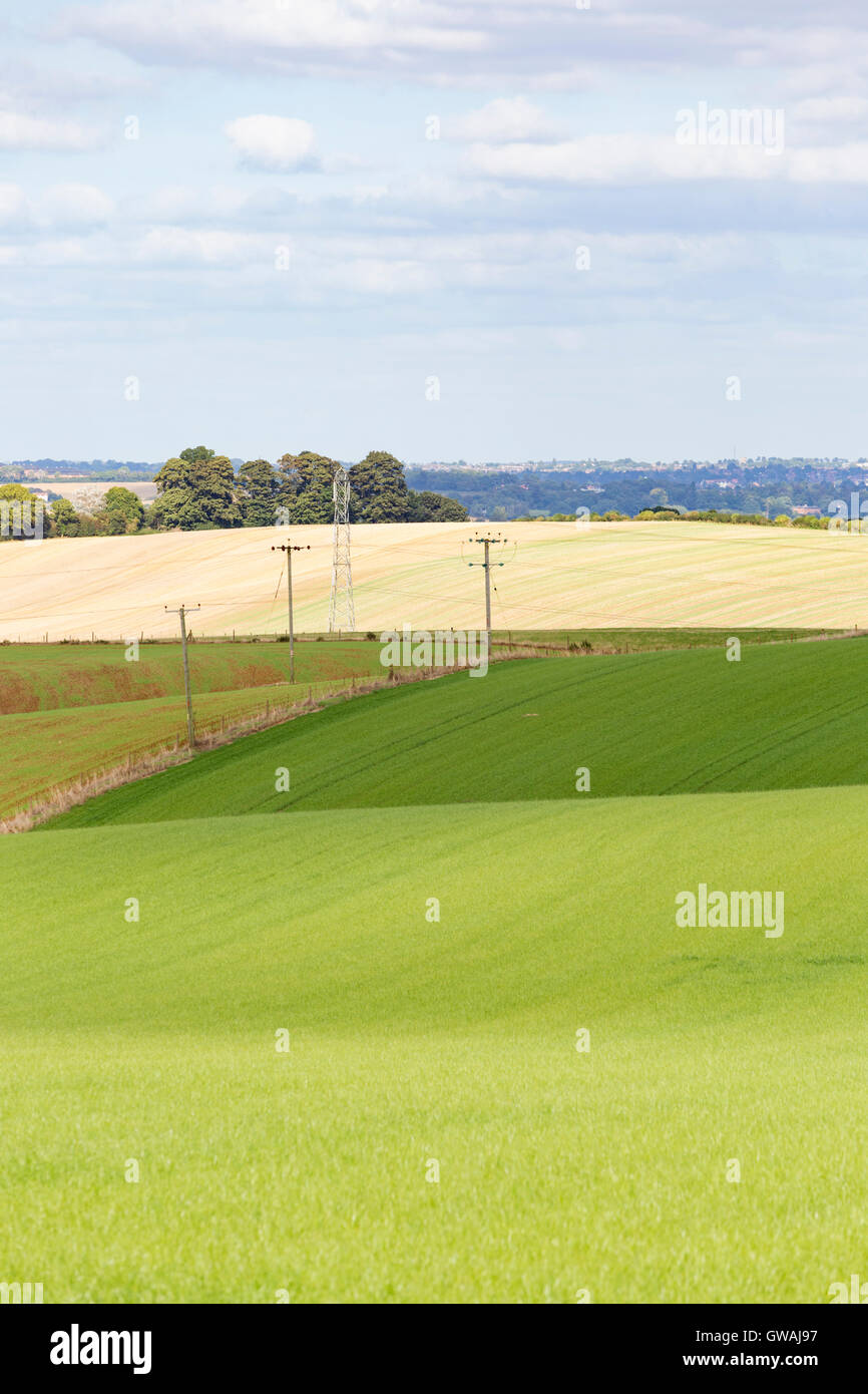 Northamptonshire countryside, East Midlands, England, UK Stock Photo ...
