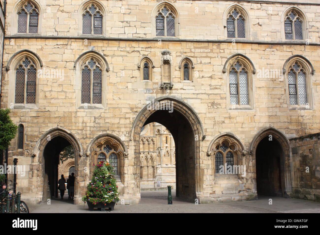 The Exchequer Gate, Lincoln, England Stock Photo - Alamy