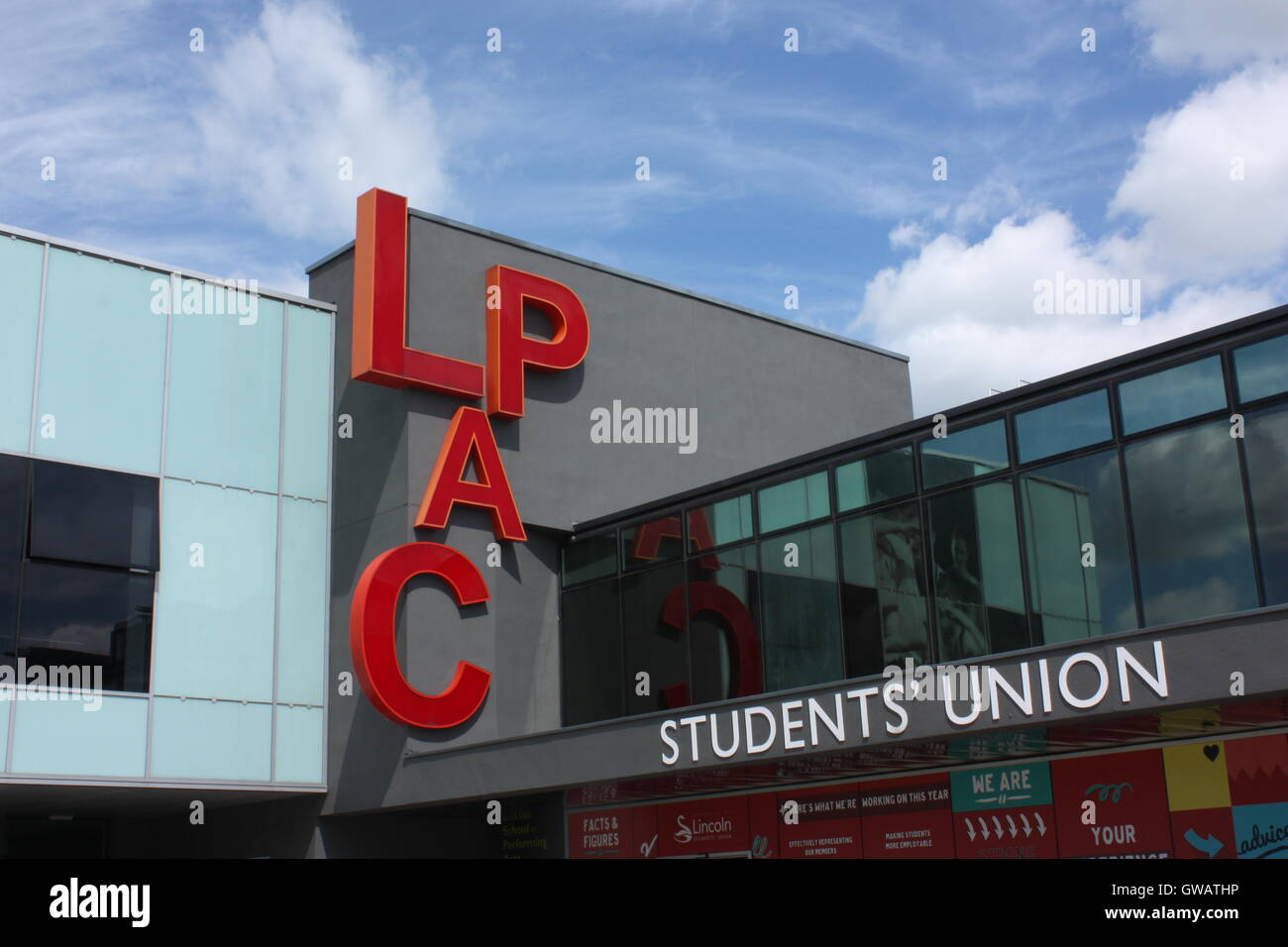 Lincoln students union hi-res stock photography and images - Alamy