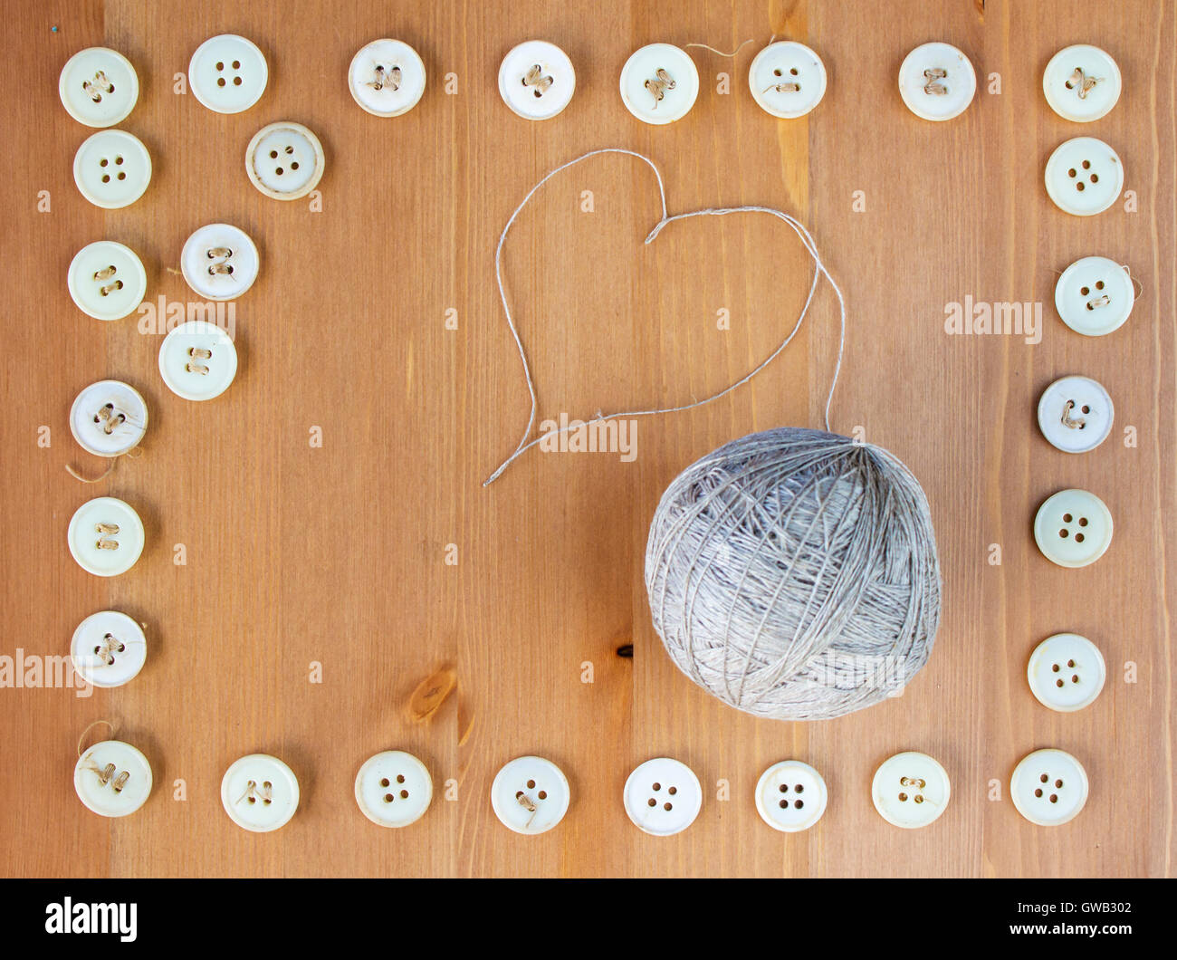 Many sewing threads buttons hi-res stock photography and images - Alamy