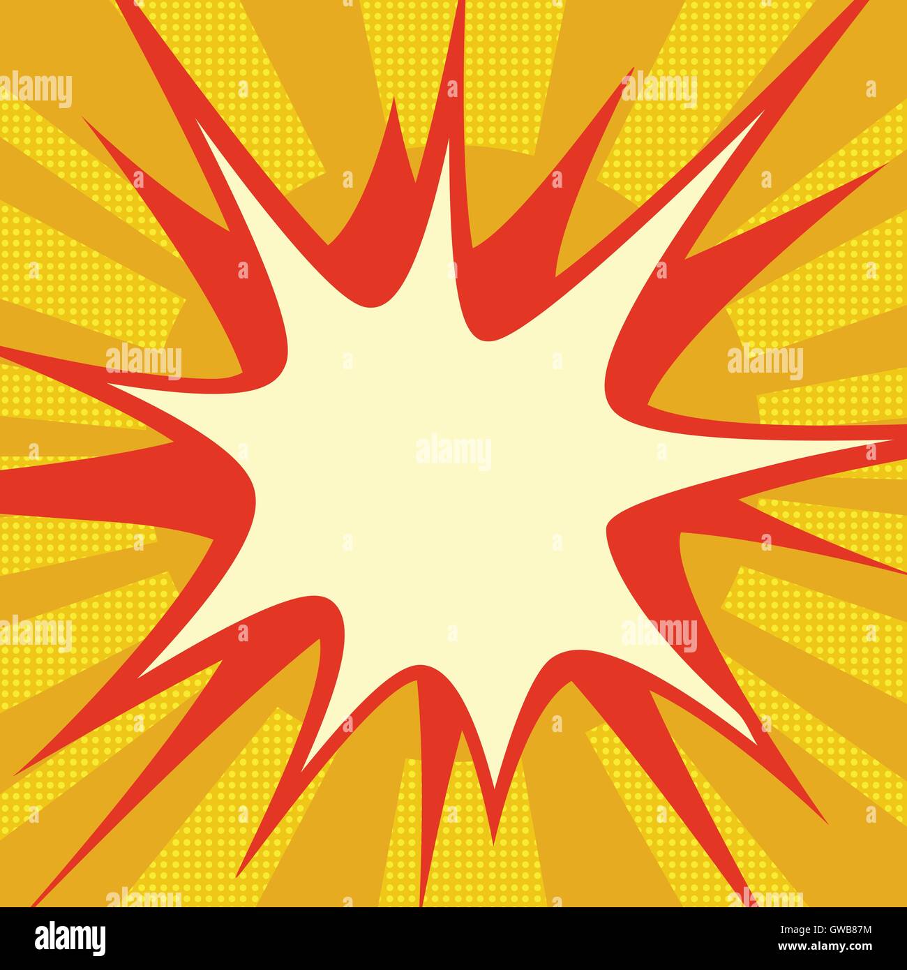 Red orange cartoon style Stock Vector Images - Alamy