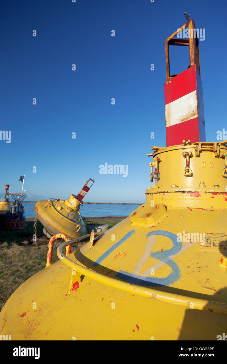 Shipping lane marker buoys hi-res stock photography and images - Alamy