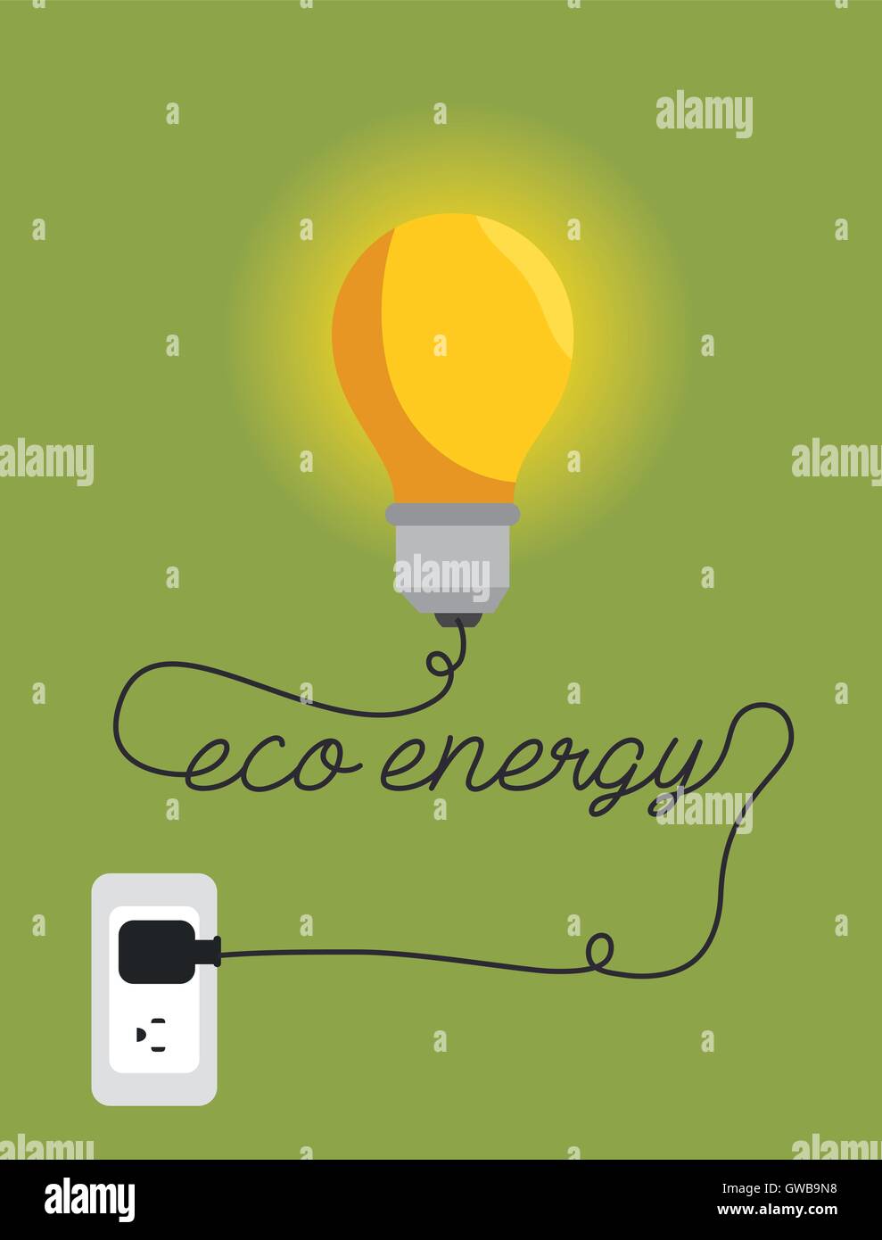eco energy environment design isolated Stock Vector Image & Art - Alamy