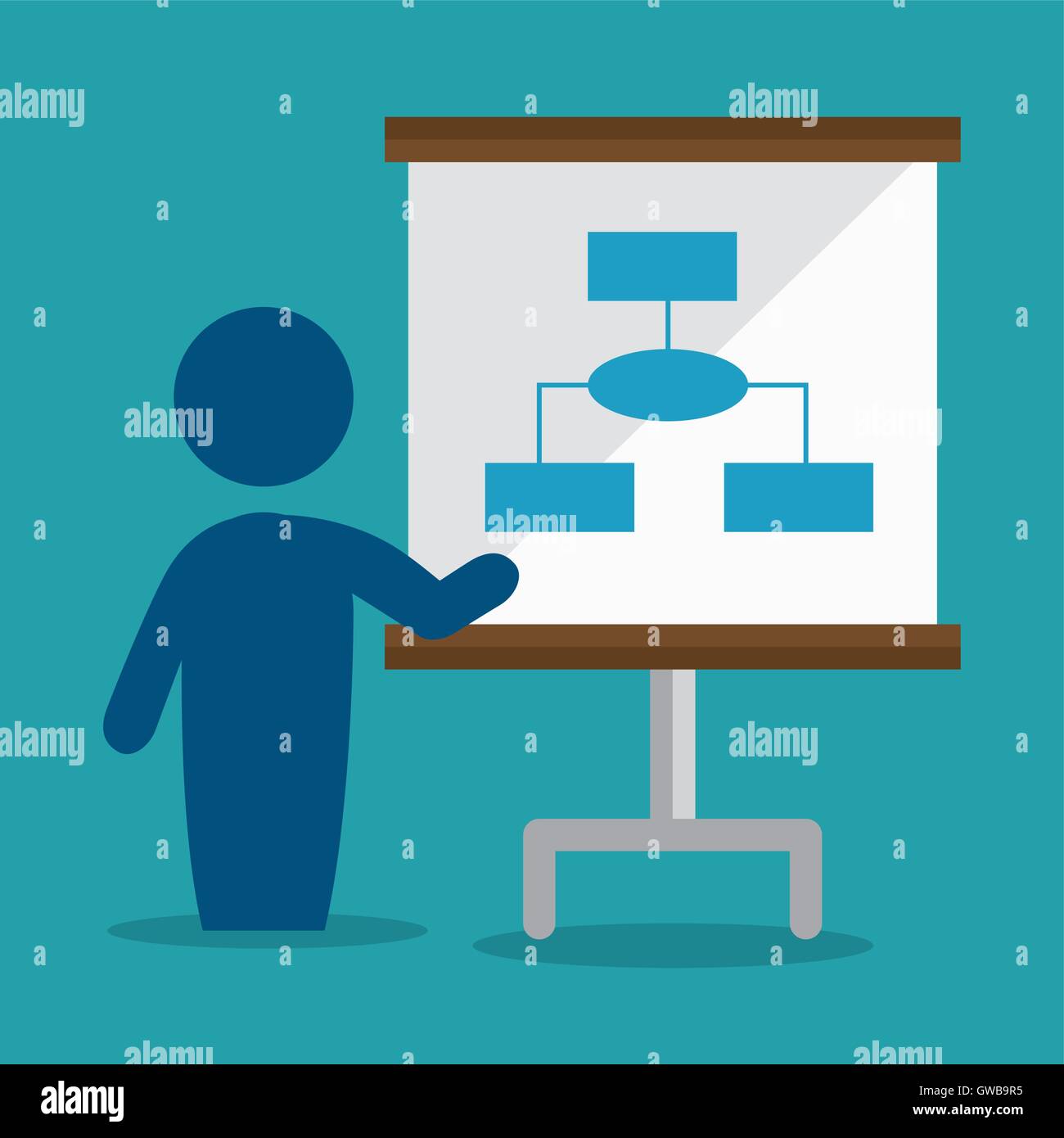 avatar training business conference isolated design Stock Vector Image ...