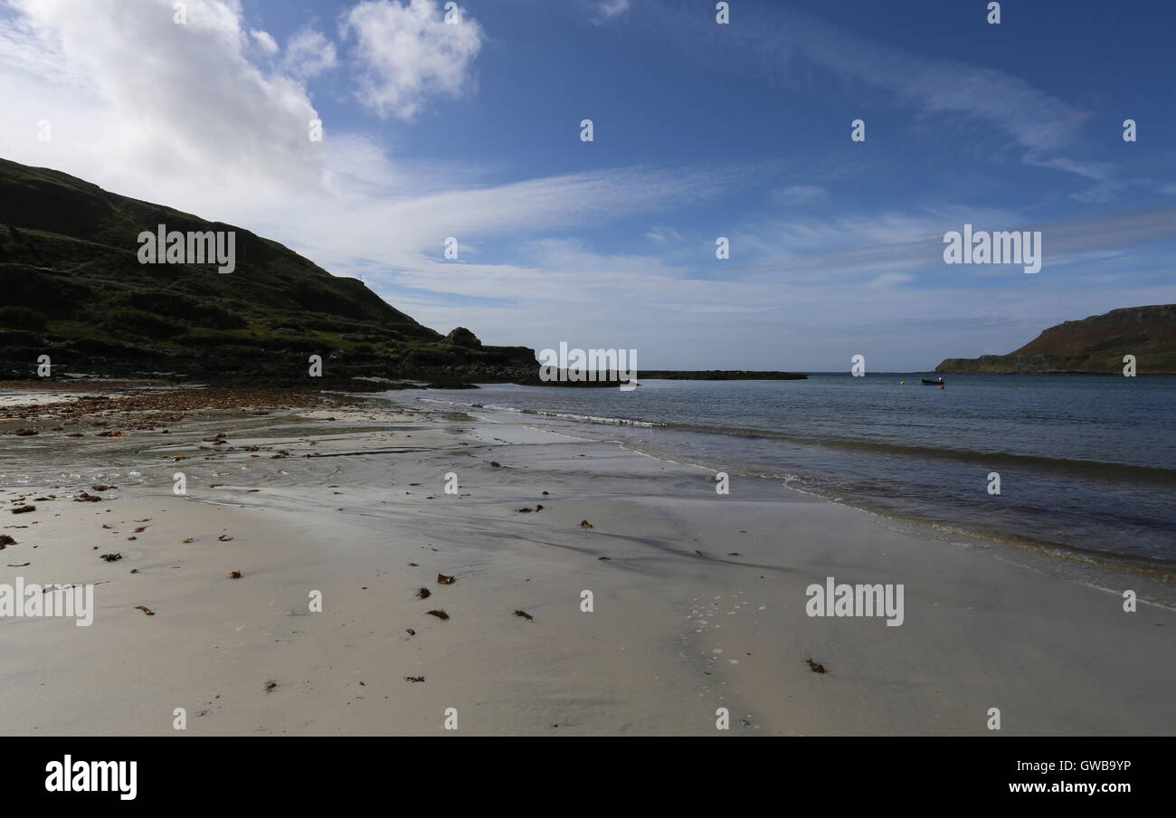 Calgary Bay beach Isle of Mull Scotland September 2016 Stock Photo - Alamy