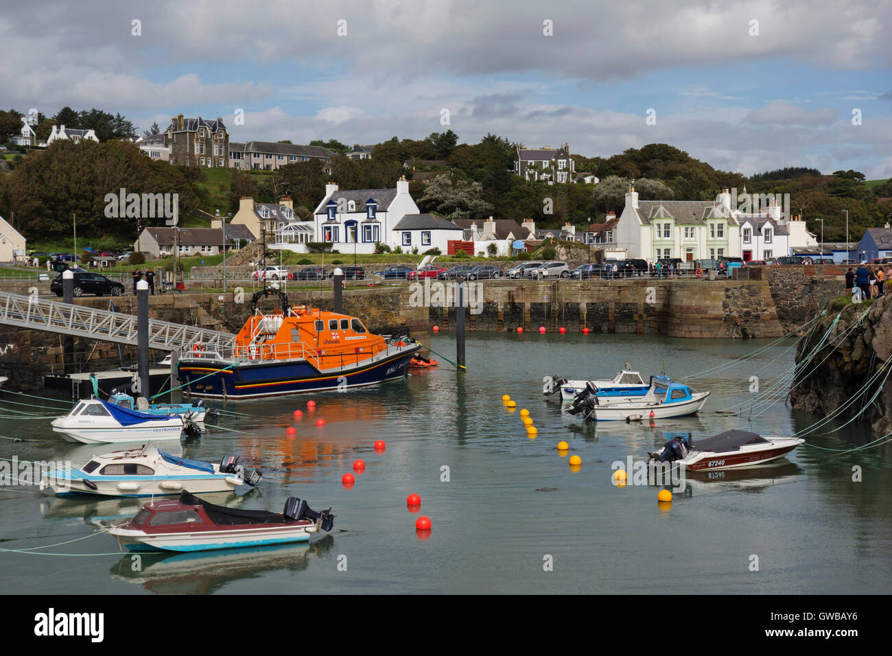 Portpatrick village hi-res stock photography and images - Alamy
