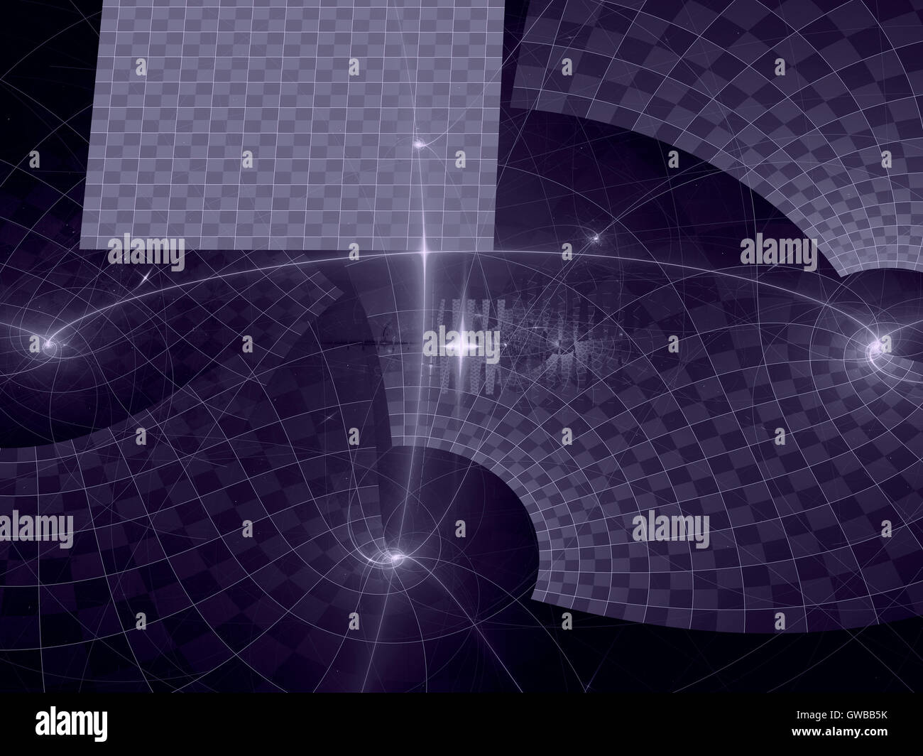 Abstract purple computer-generated background Stock Photo - Alamy