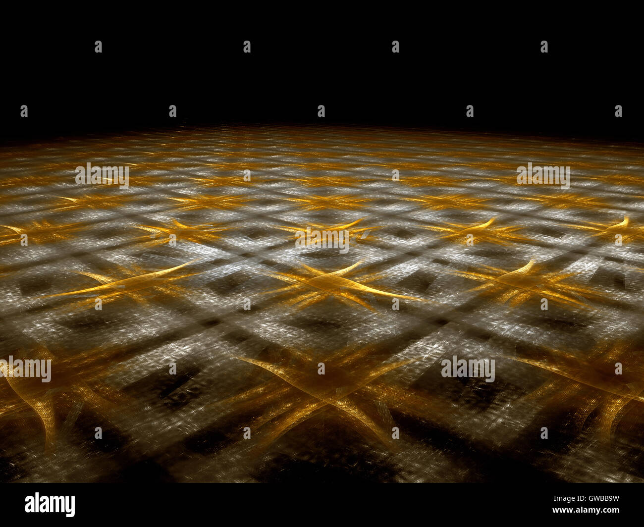 Abstract digitally generated gold and silver backdrop Stock Photo - Alamy