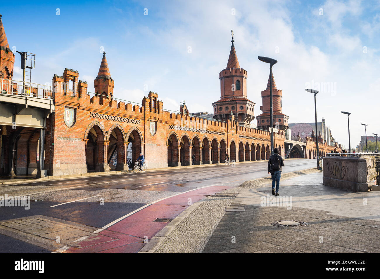 The Oberbaum Bridge in Berlin, Germany Stock Photo - Alamy